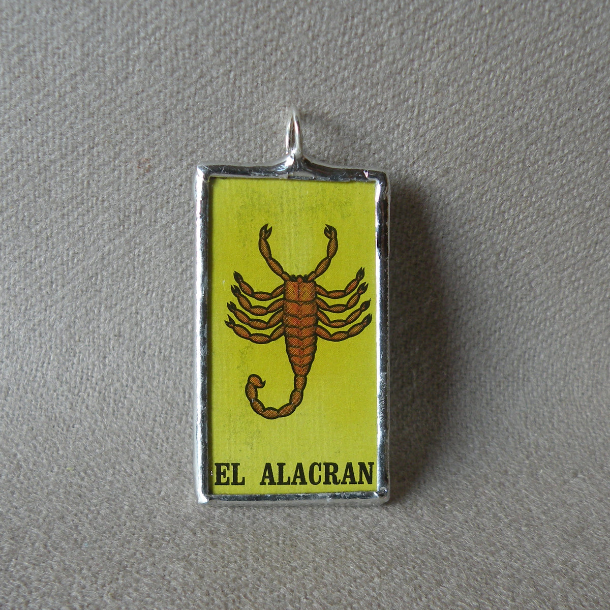 El Alacran scorpion, El Nopal cactus, Mexican loteria cards up-cycled ...